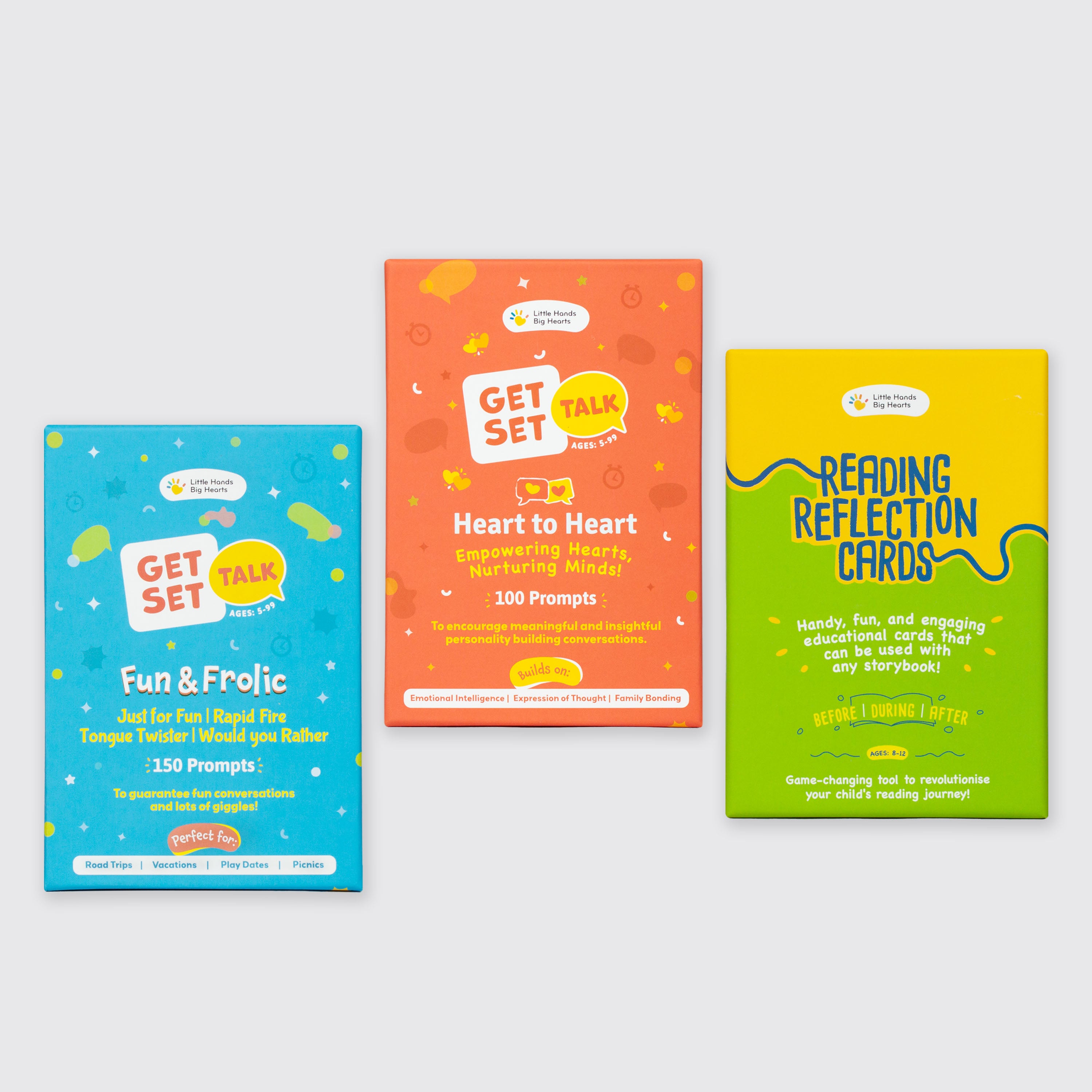 Art of Conversations Pack: Enriching Bonds for Ages 8+ and 10+ – littlehandsbighearts