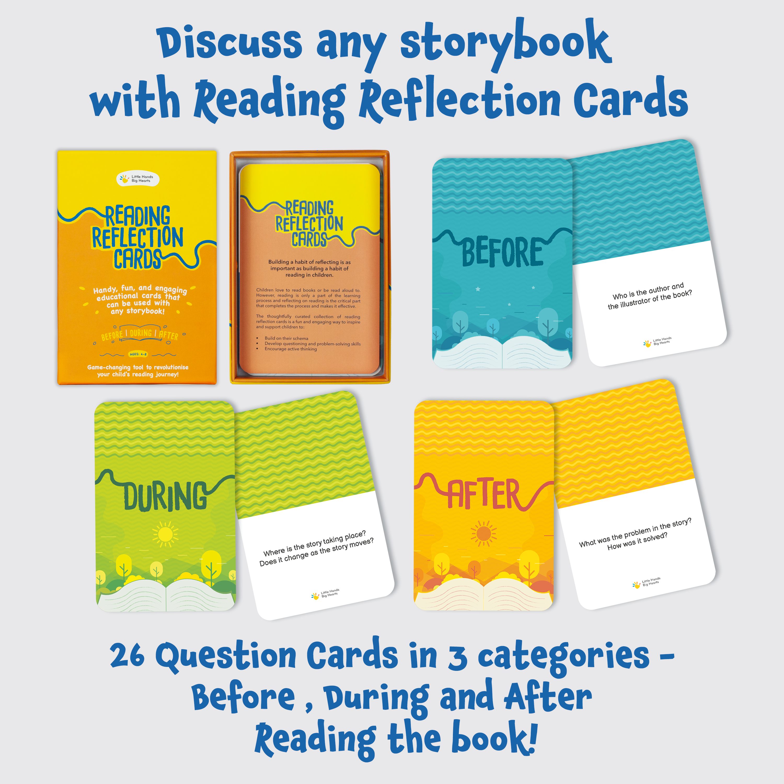 Reading Reflection Cards for Ages 4-8 – littlehandsbighearts