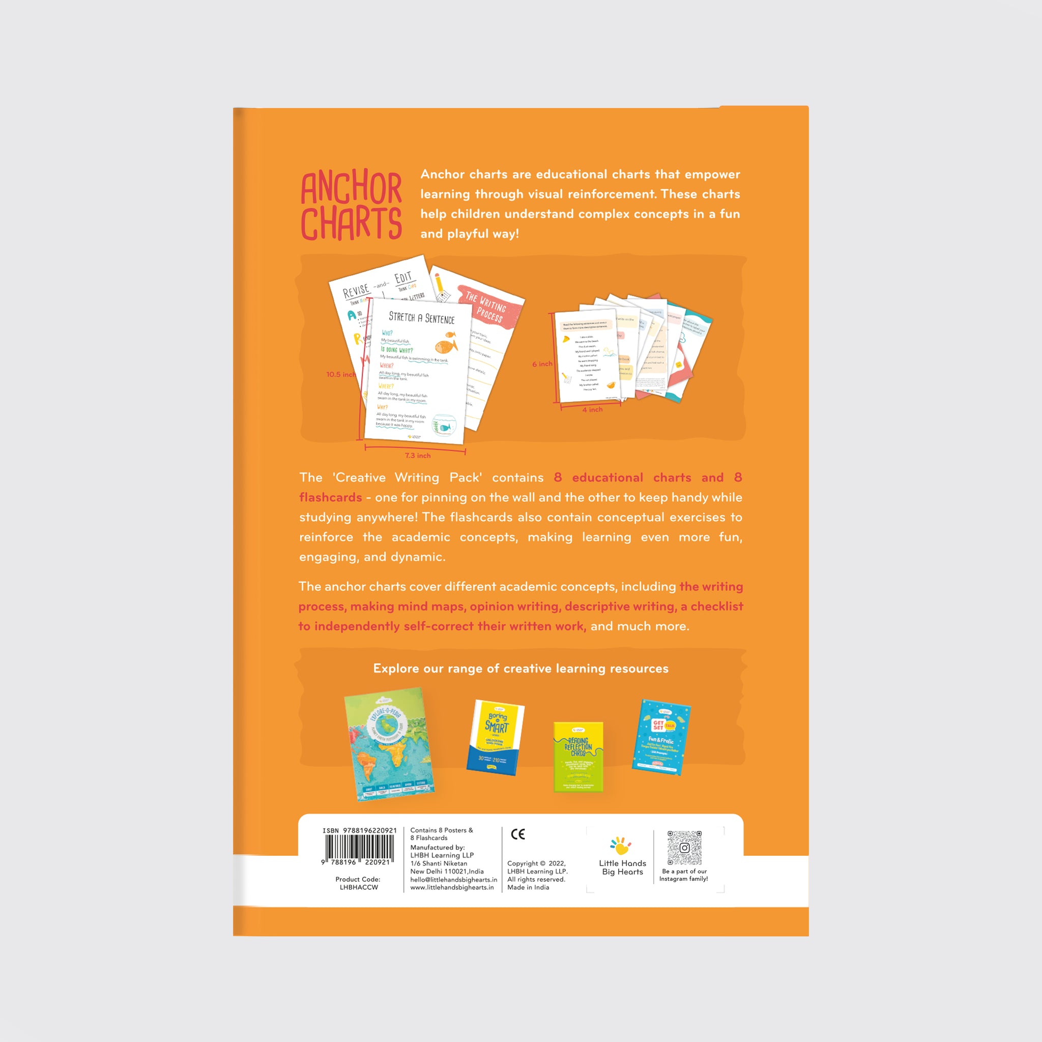 Anchor Charts: Creative Writing Pack – littlehandsbighearts