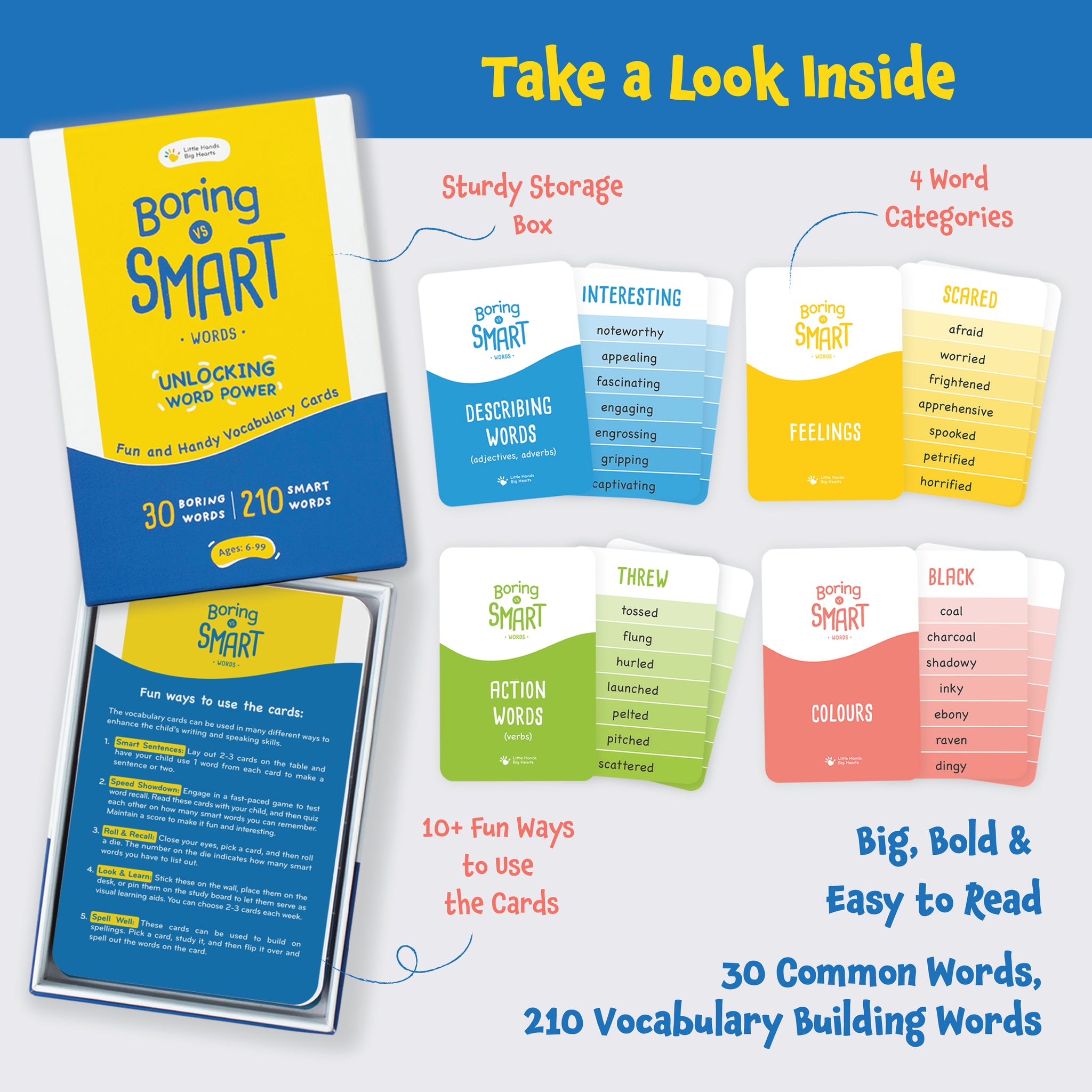 Boring Vs Smart Words: Vocabulary Expansion for Ages 6 ...