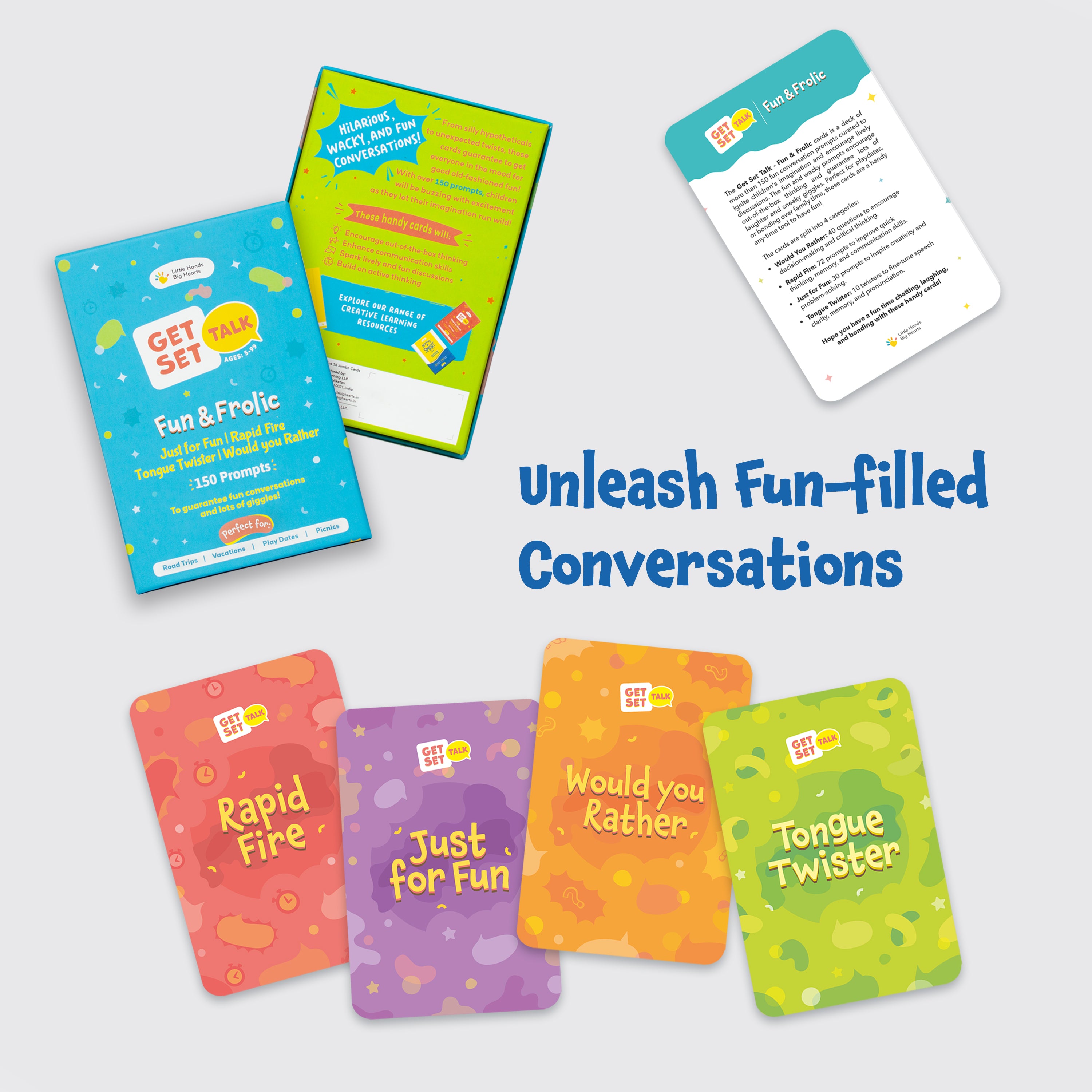 Shop Fun & Frolic Cards for Kids (Ages 5+) – littlehandsbighearts