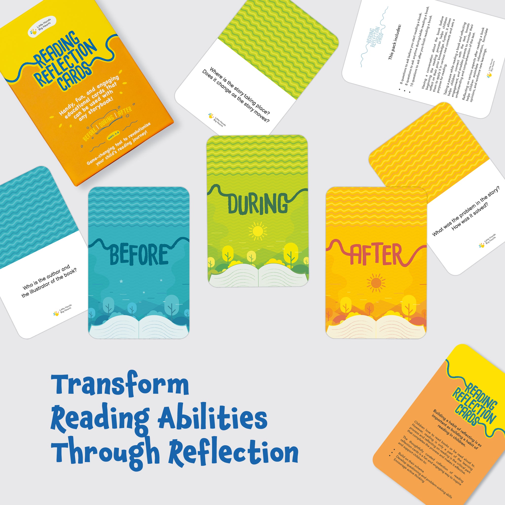 Reading Reflection Cards for Ages 4-8 – littlehandsbighearts