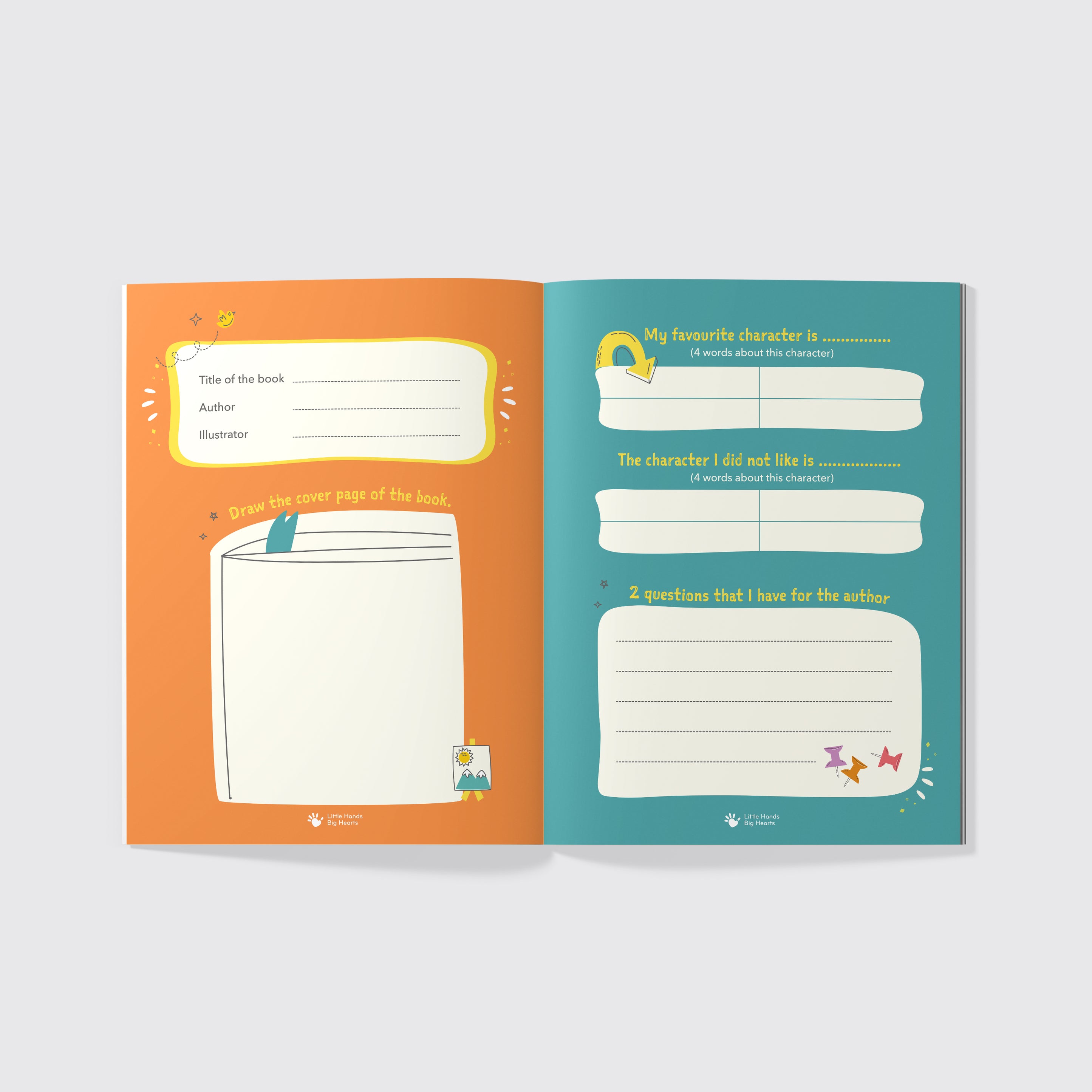 Read Think Write - A Lifelong Reading Companion – littlehandsbighearts