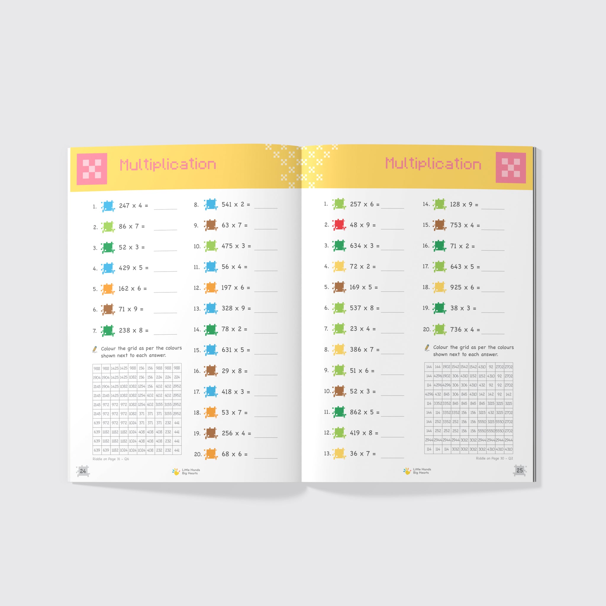 Super Math: Multiplication Adventure for Kids – littlehandsbighearts